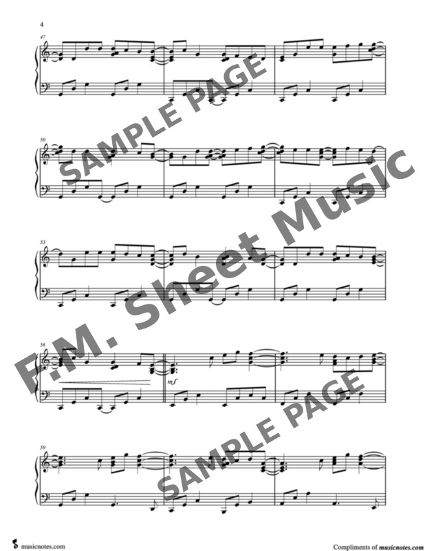 Da Vinci (Intermediate Piano) By Weezer - F.M. Sheet Music - Pop Arrangements by Jennifer Eklund